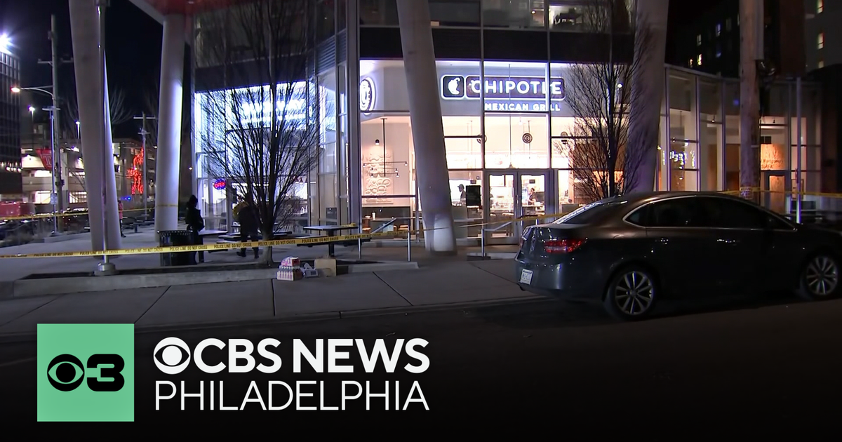 Police searching for 2 people connected with shooting inside Chipotle ...
