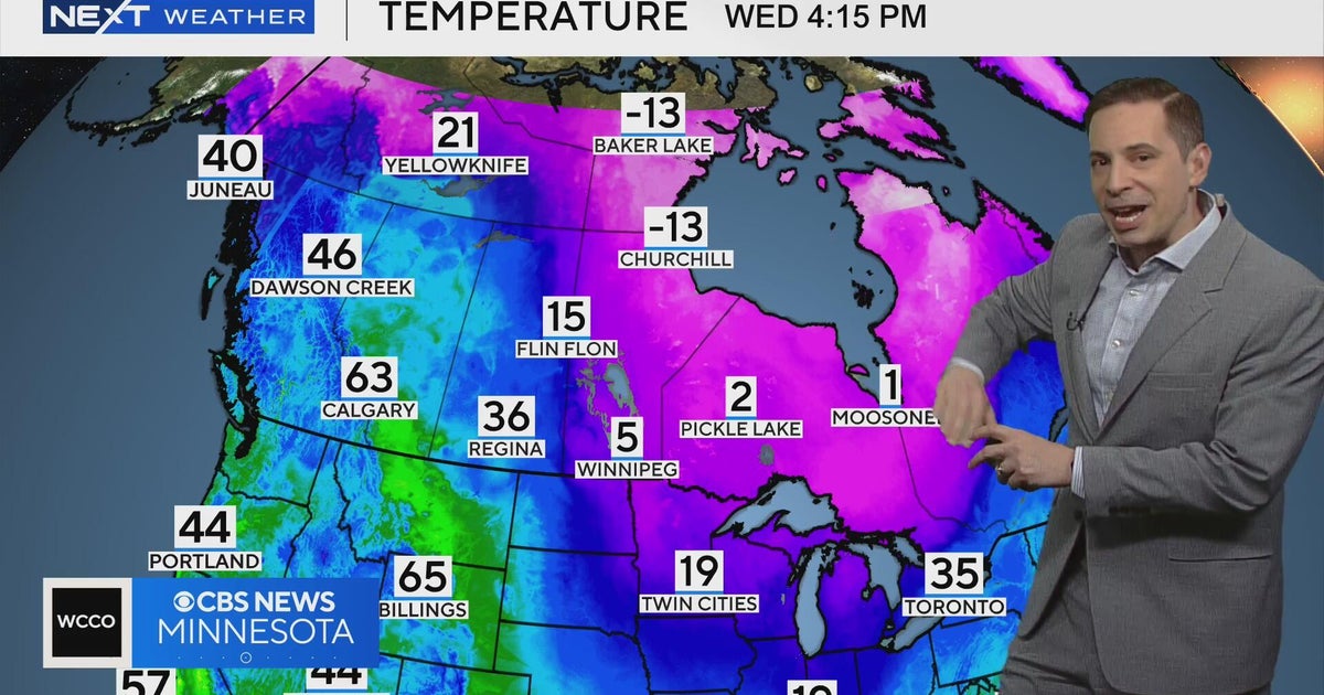 4 p.m. Minnesota forecast from Jan. 14, 2026 | NEXT Weather - CBS Minnesota