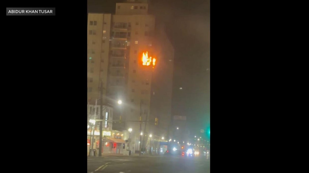 Atlantic City, New Jersey fire draws crews to burning high-rise ...