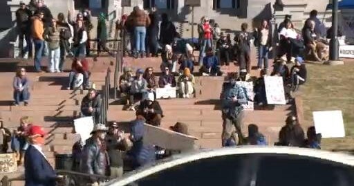 Protesters outside Colorado State Capitol speak out against ICE ...