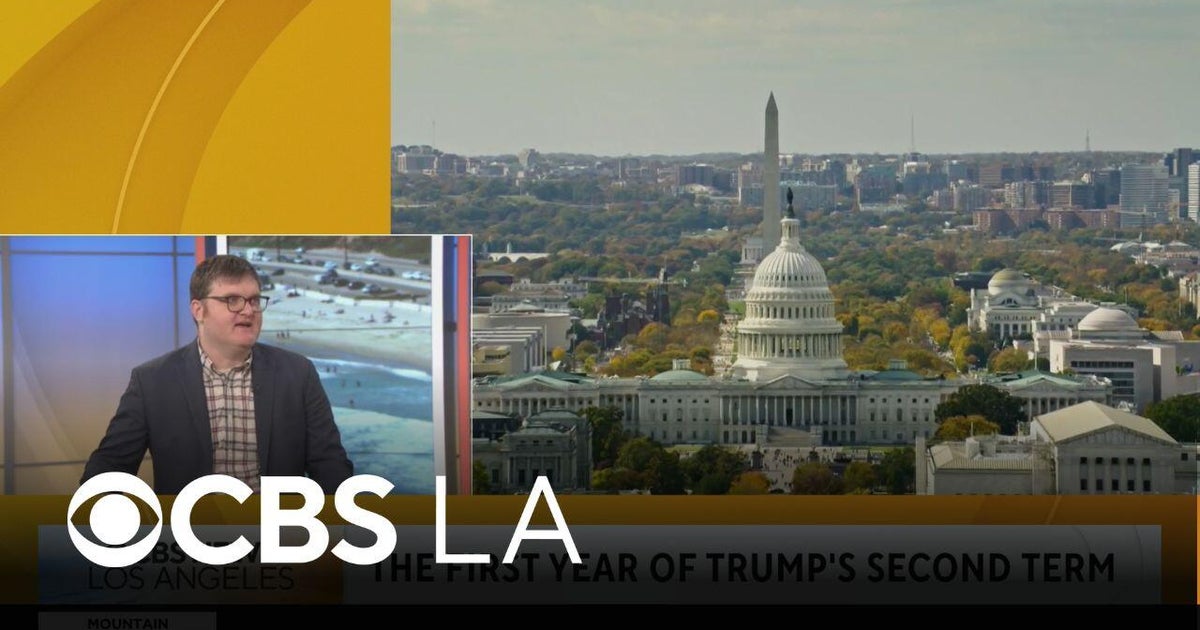 Political expert discusses President Trump’s first year of his second ...