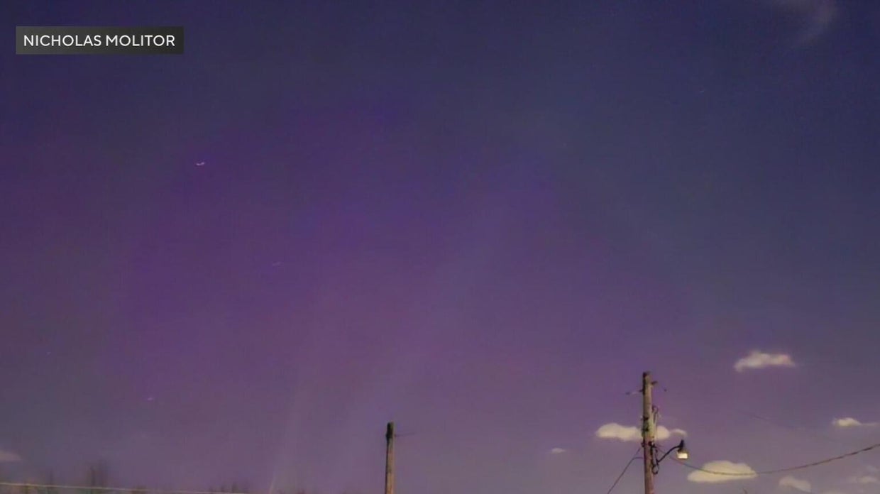 The northern lights were visible in the Pittsburgh area. Here's a look ...