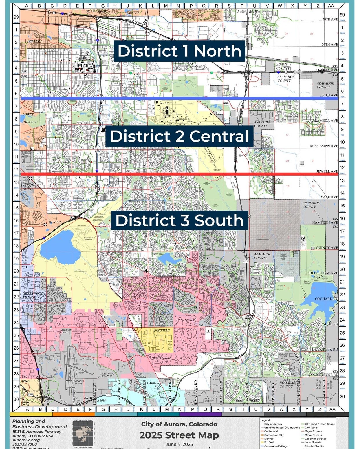Aurora police redraw district boundaries to improve response times amid ...