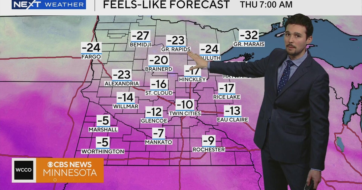 9 a.m. Minnesota forecast from Jan. 21, 2026 | NEXT Weather - CBS Minnesota