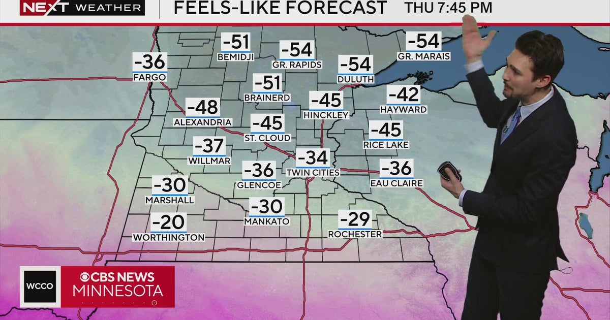 9 a.m. Minnesota forecast from Jan. 22, 2026 | NEXT Weather - CBS Minnesota