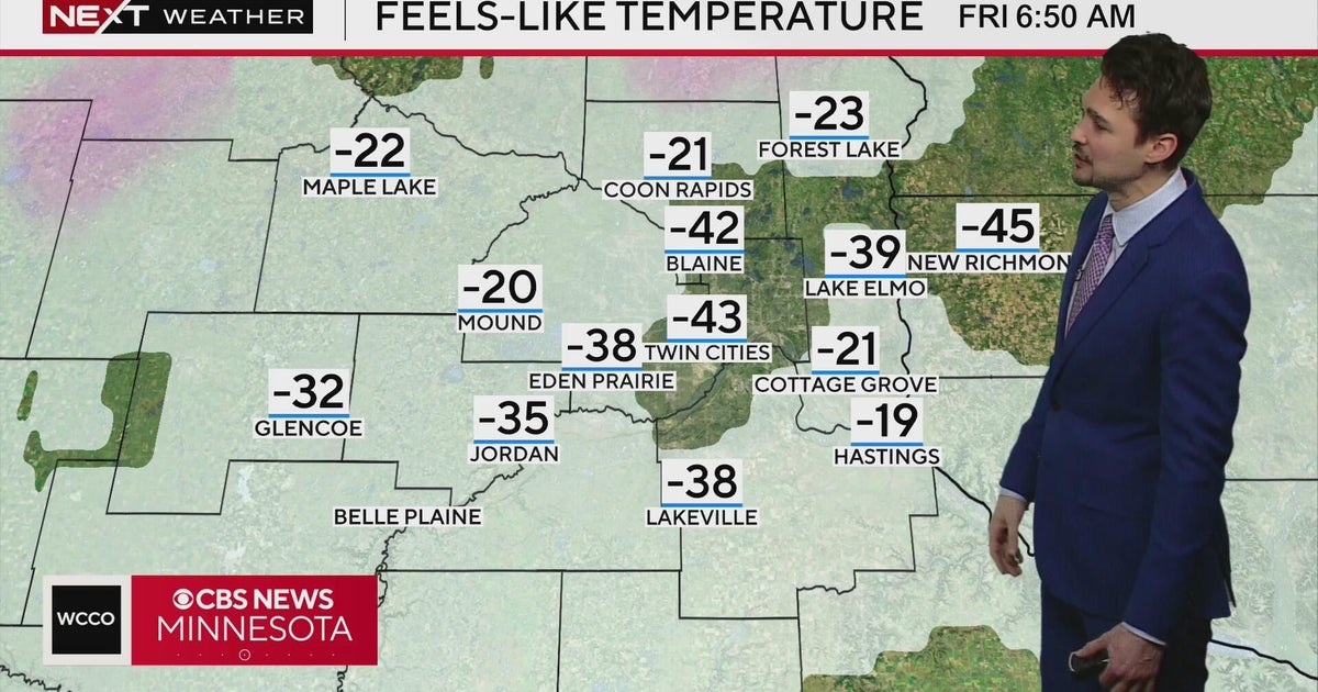 NEXT Weather: 6:30 a.m. report for Minnesota from Jan. 23, 2026 - CBS ...