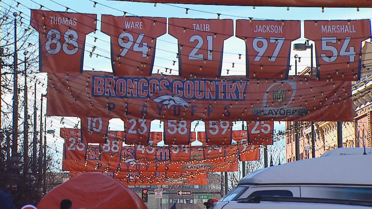 Broncos Country braces for cold as downtown Denver prepares for AFC ...
