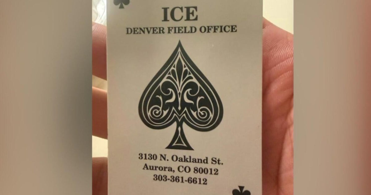 ICE condemns "death cards" left in vehicles of Colorado residents ...