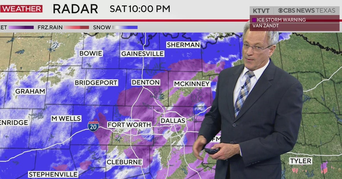 Sleet turns North Texas roads into ice sheets as temperatures plunge ...
