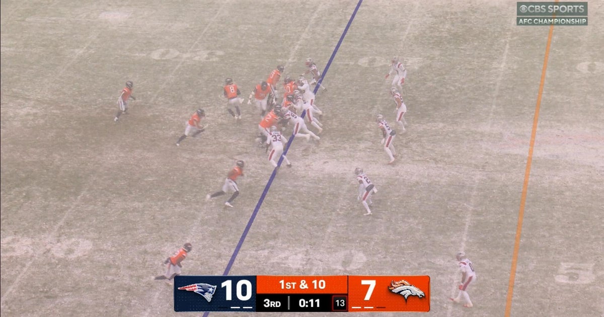 Snow moves in during Denver Broncos game, temperatures drop into the ...