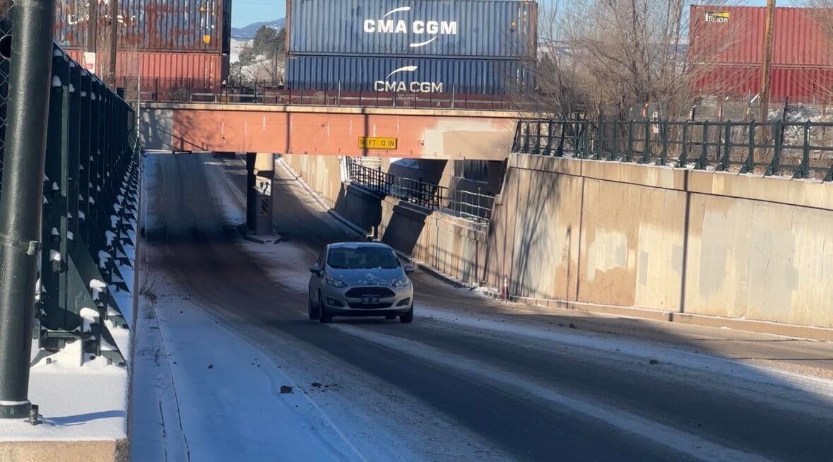 Construction underway in Denver to improve underpass along Iowa Avenue ...