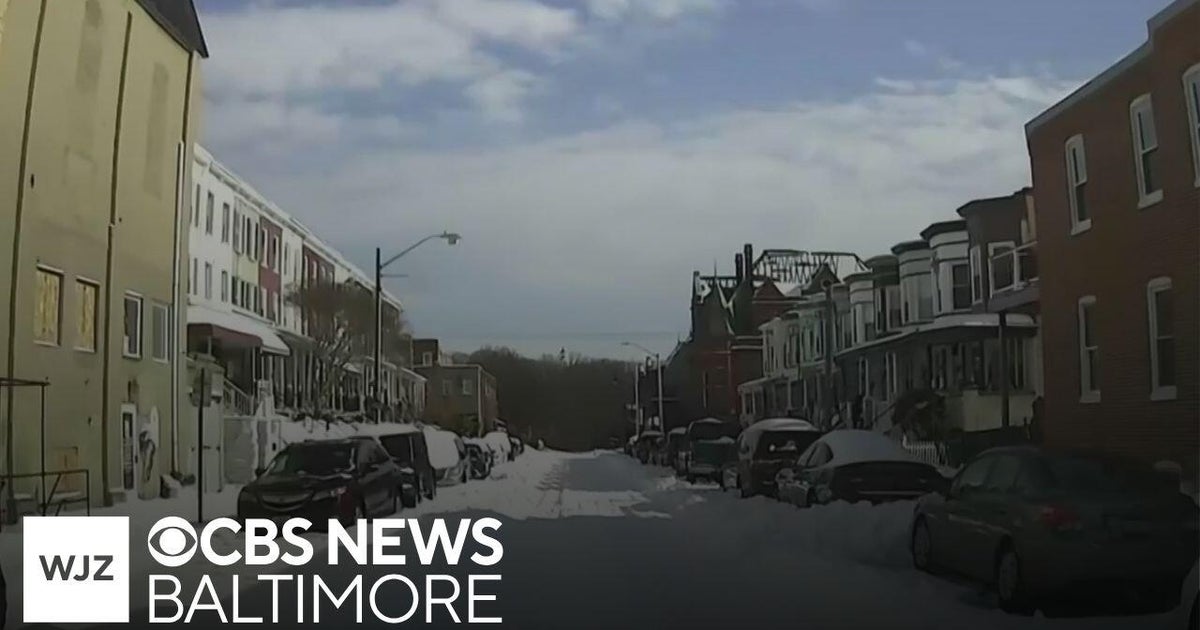 Snow cleanup continues around Baltimore after winter storm - CBS Baltimore