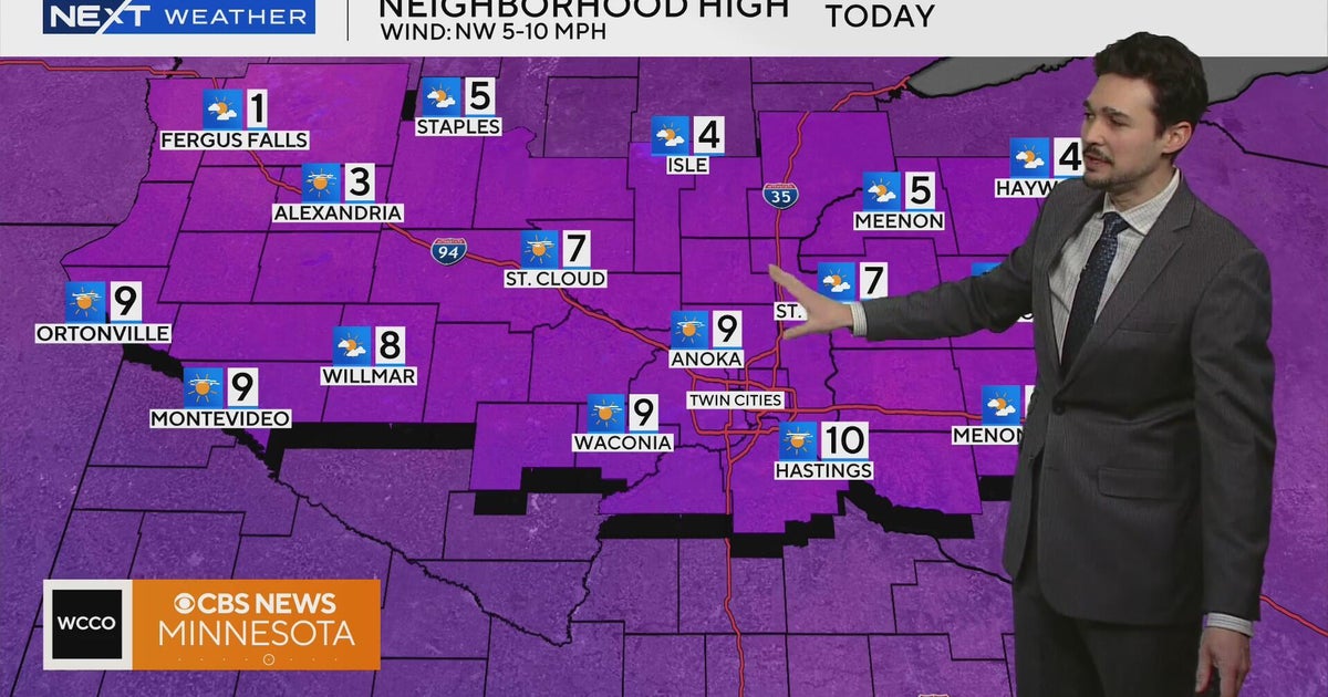 NEXT Weather: 5 a.m. report for Minnesota from Jan. 28, 2026 - CBS ...