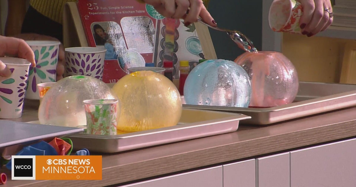 Frozen science experiments inspired by the Loppet Winter Festival - CBS ...