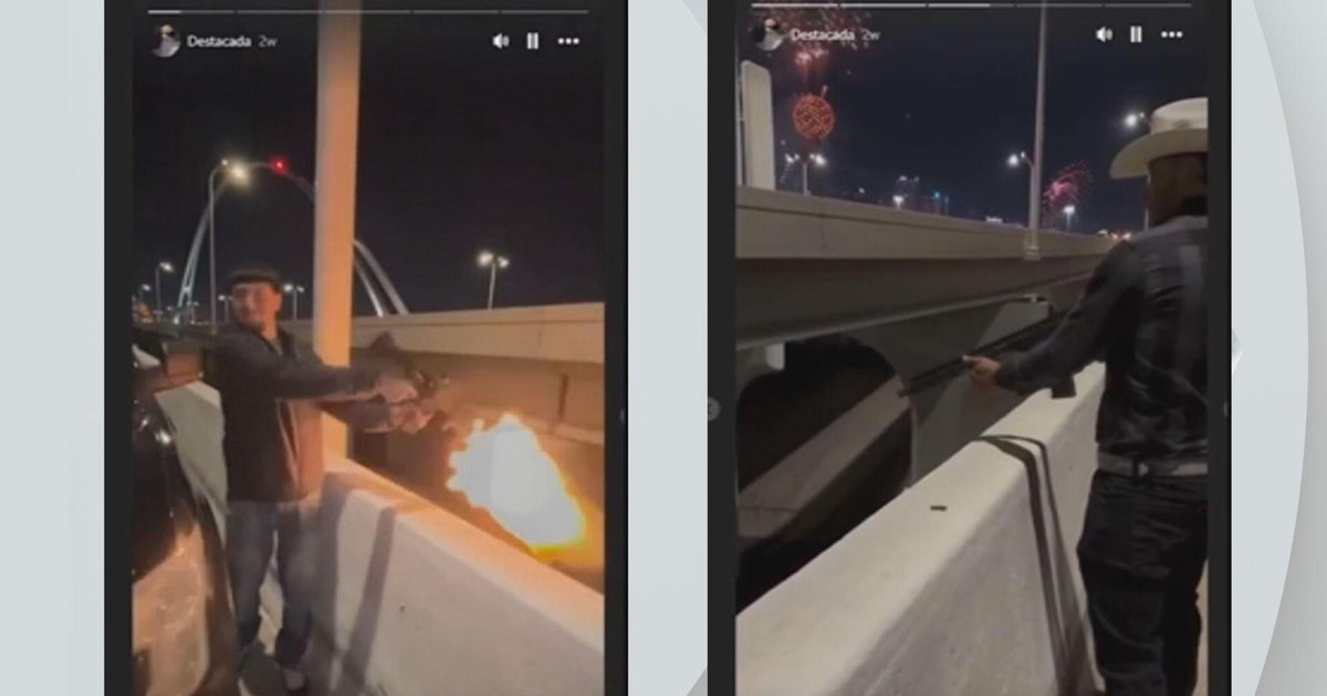 Dallas police arrest men accused of firing guns from bridge on New Year ...