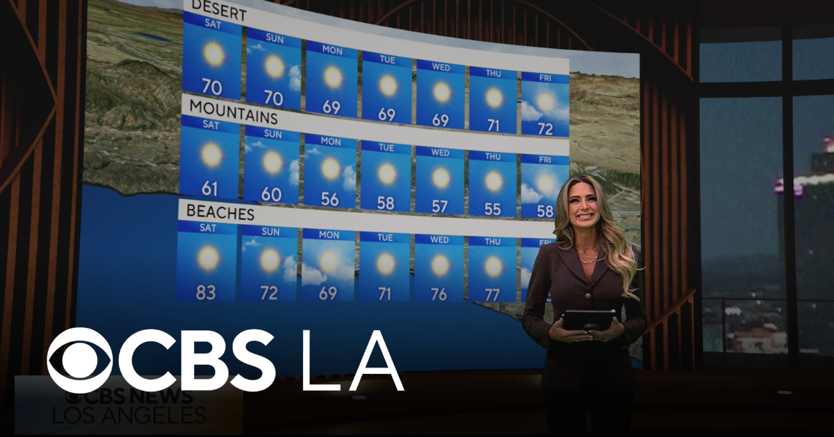 Dani Ruberti's 6 a.m. forecast | NEXT Weather - CBS Los Angeles