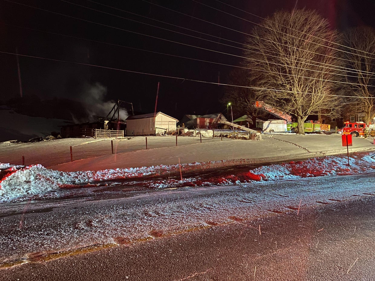 Overnight flames rip through barn at historic Ross Farm in Washington ...