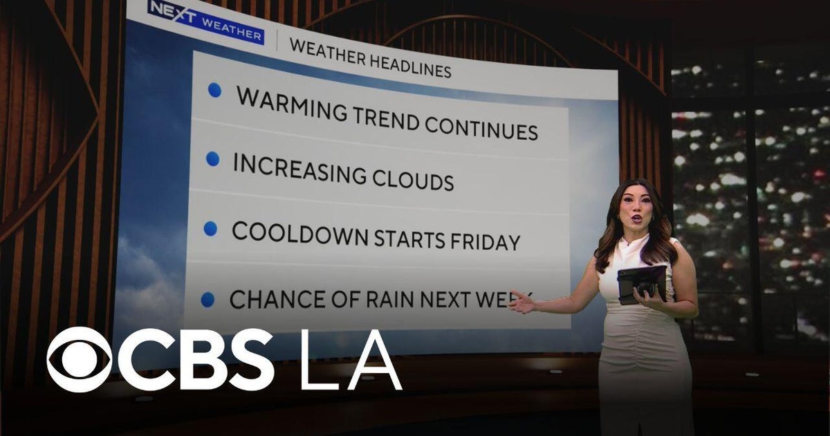 Amber Lee’s NEXT Weather forecast - CBS Los Angeles