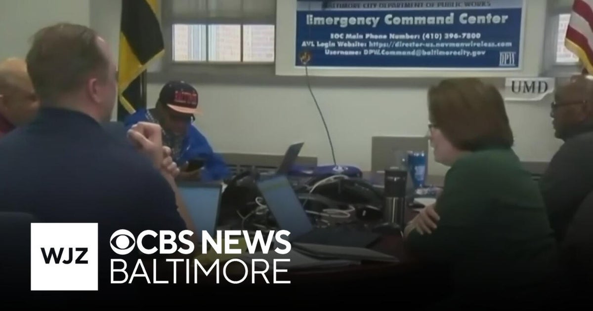 How Baltimore responds to water main breaks - CBS Baltimore