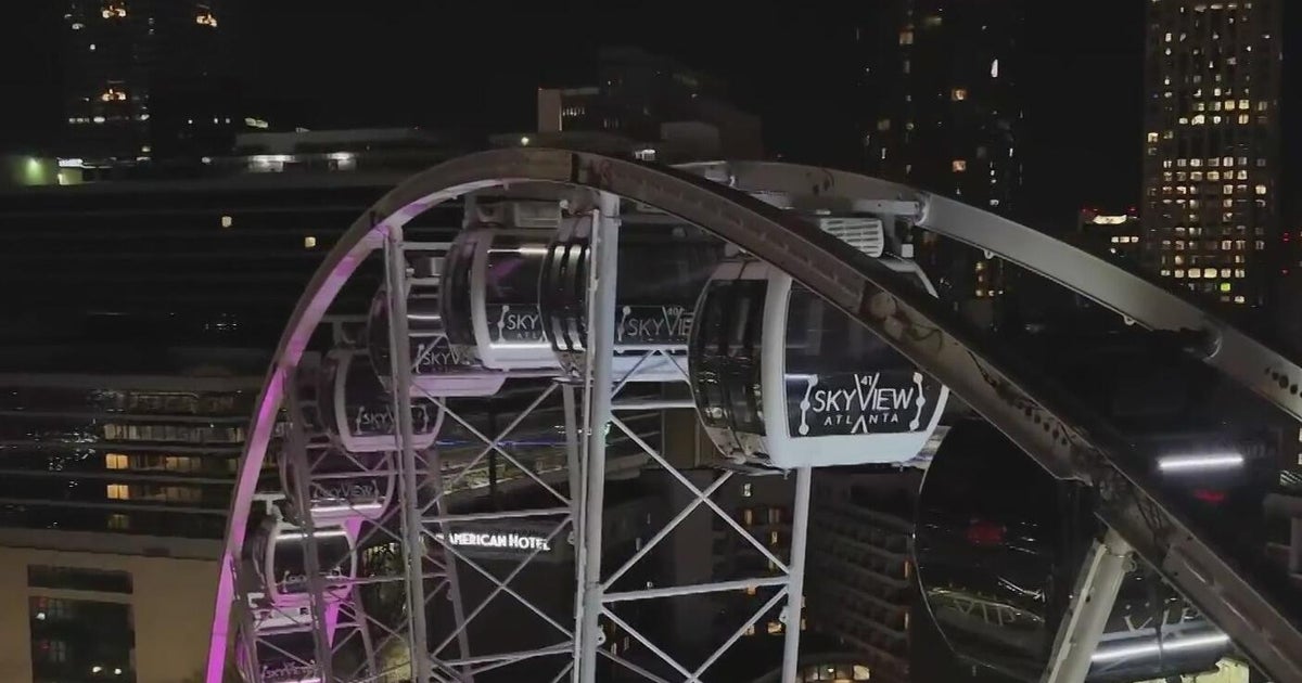 SkyView Atlanta back up and spinning after lightning strike - CBS Atlanta