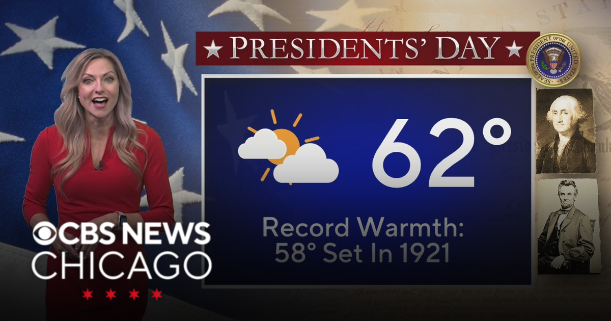 60s for highs in Chicago to start the workweek - CBS Chicago