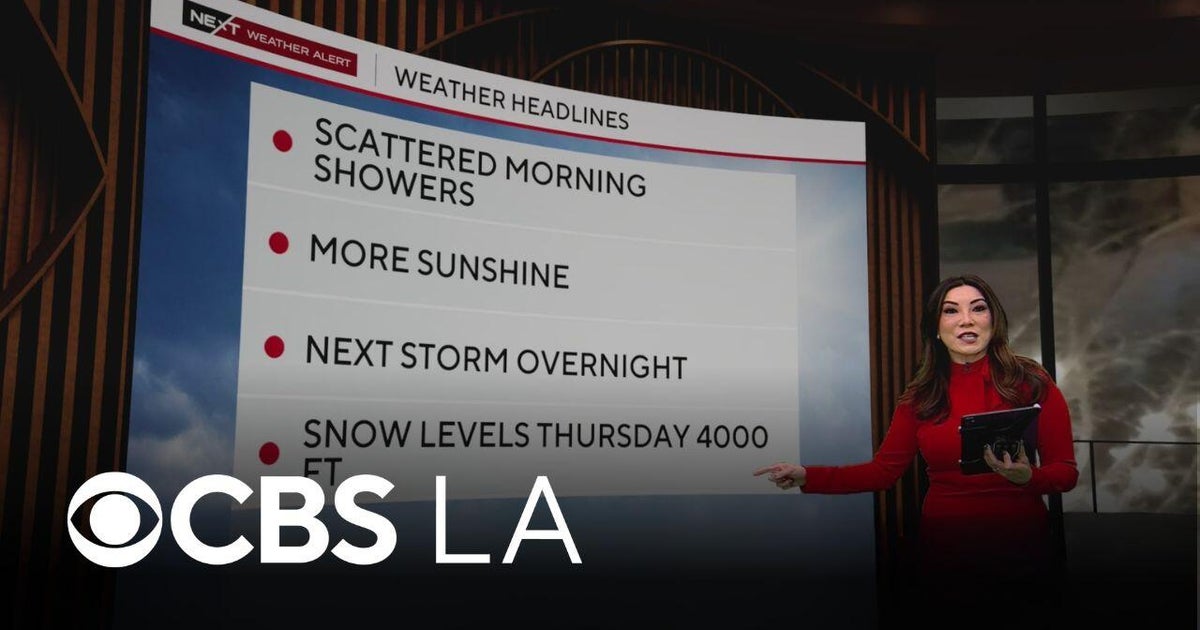 Amber Lee’s NEXT Weather forecast - CBS Los Angeles