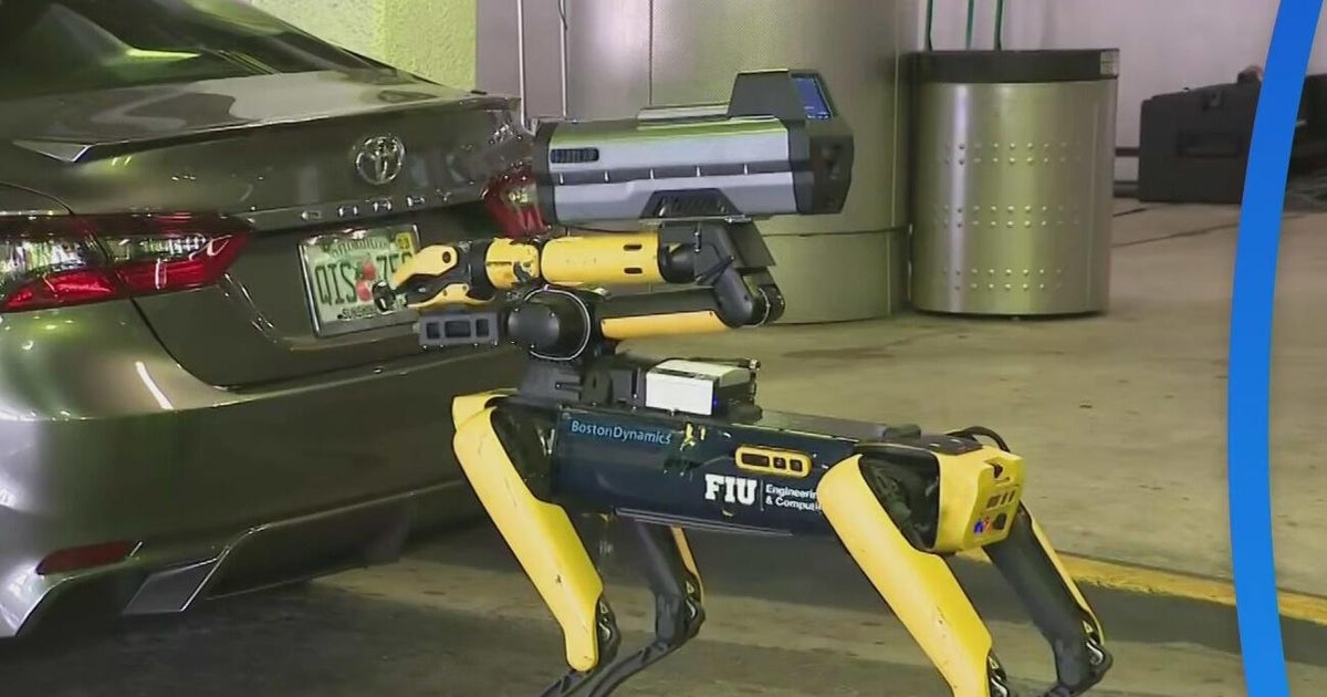 Miami International Airport testing FIU designed robot dogs to detect ...