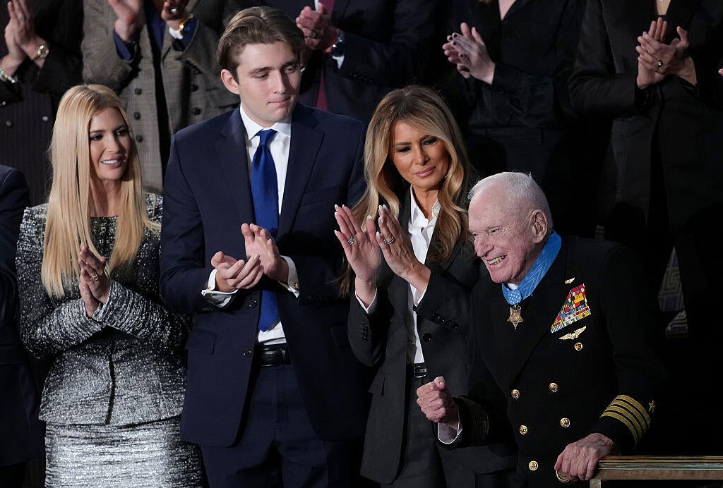 Trump bestows Purple Hearts, Medals of Honor at State of the Union. See ...