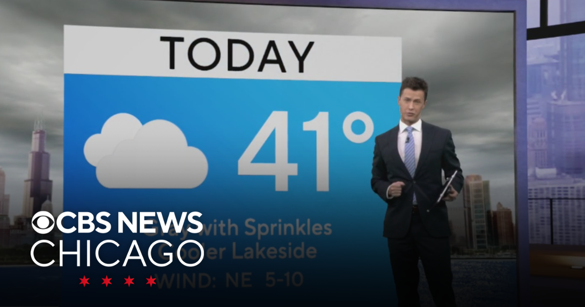 Cloudy day on Tuesday with rain south of Chicago - CBS Chicago