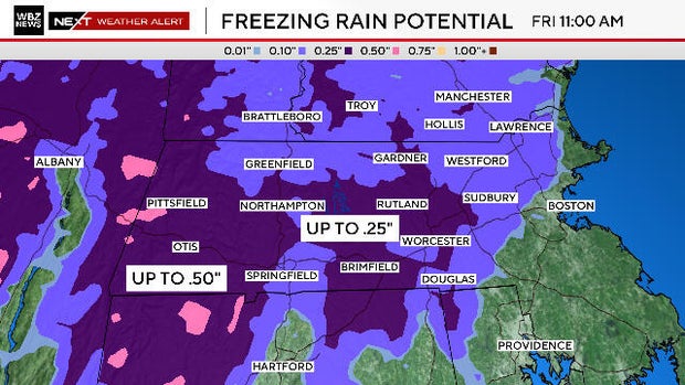 Significant icing, plowable snow possible in parts of Massachusetts ...