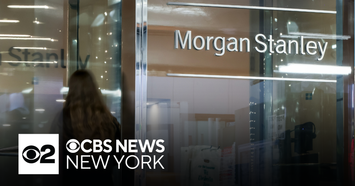 Morgan Stanley cutting 3% of workforce, report says - CBS New York