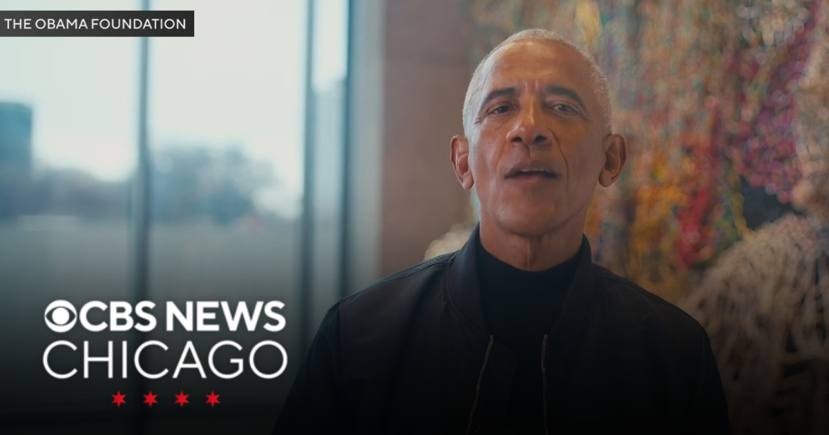 Obama announces opening date for presidential library - CBS Chicago