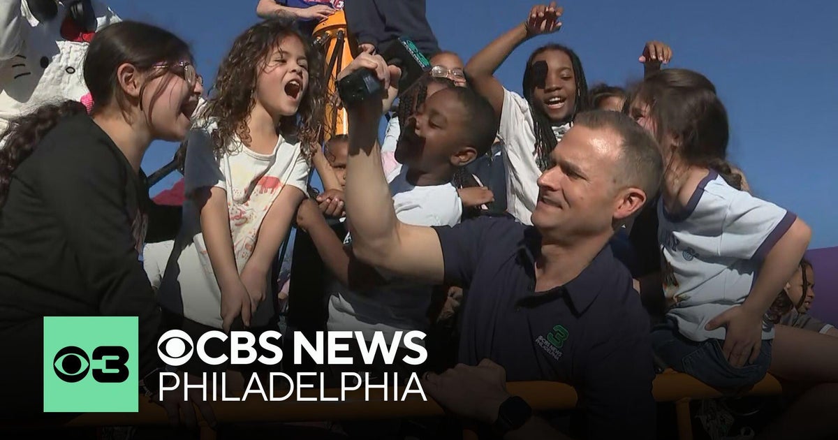 CBS Philadelphia's Grant Gilmore gets taste of spring at Cooper River ...