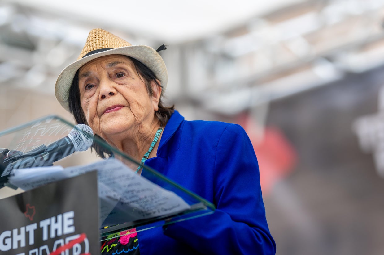 Labor leader Dolores Huerta says she was assaulted by Cesar Chavez as ...