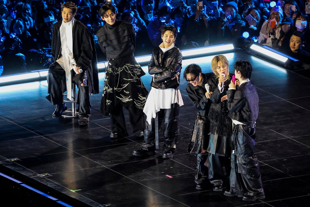 BTS kicks off global tour with South Korea concert after completing ...