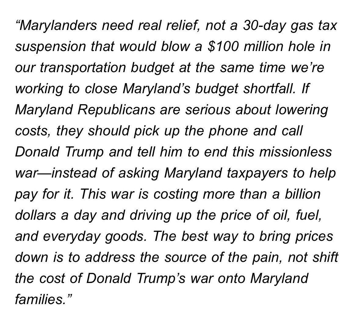Maryland to suspend gas tax as prices skyrocket? Top Democrats say ...