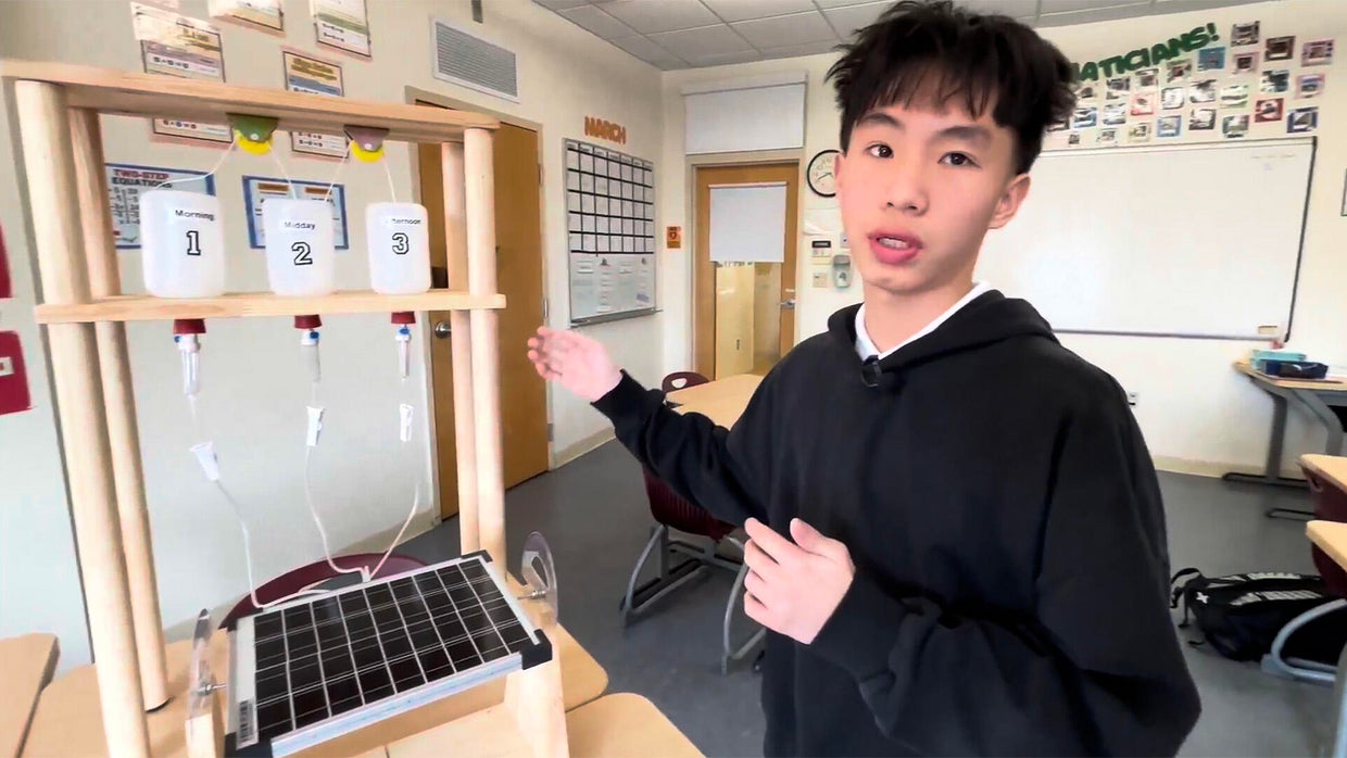 A Worcester 7th grader built a solar invention for under $25. Now he's ...