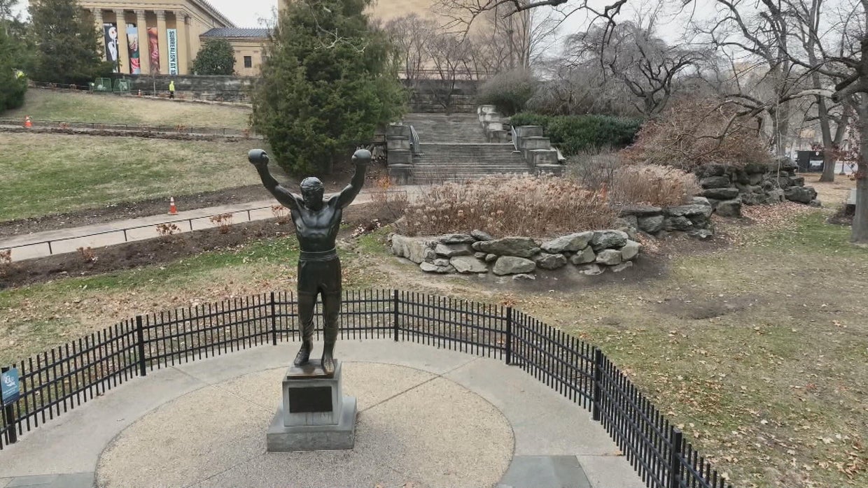 Rocky statue at the Philadelphia Museum of Art moved inside for new ...