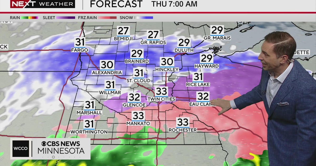 4 p.m. Minnesota forecast from April 1, 2026 | NEXT Weather - CBS Minnesota