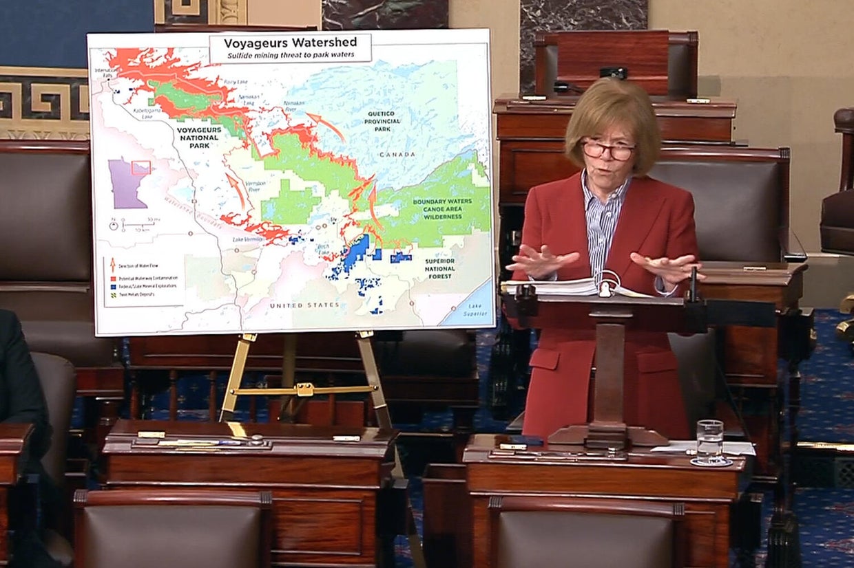 Senate votes to end ban on mining in Boundary Waters after Sen. Tina ...