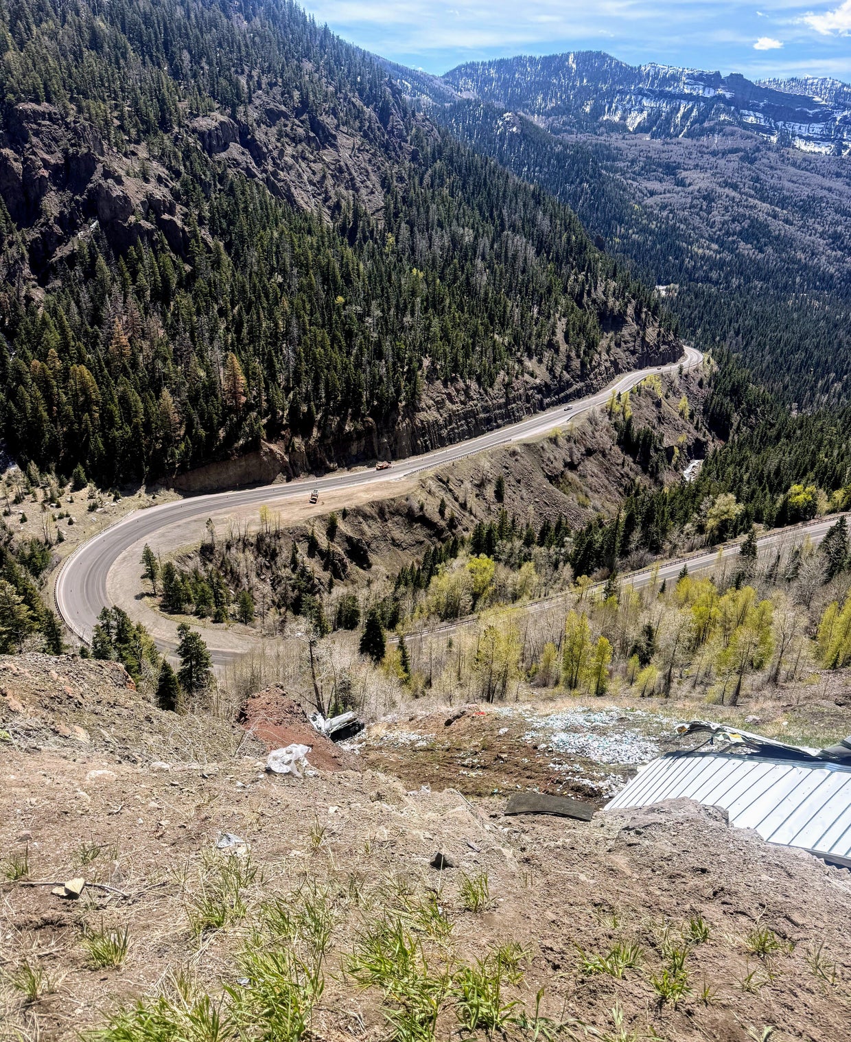 Wreckage of deadly truck crash on Colorado mountain pass cleared from ...