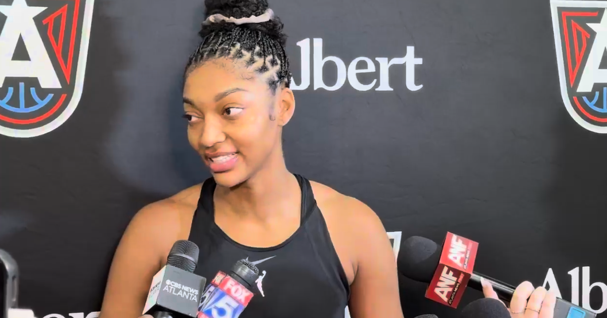 Angel Reese on practicing and fitting in with new team Atlanta Dream ...