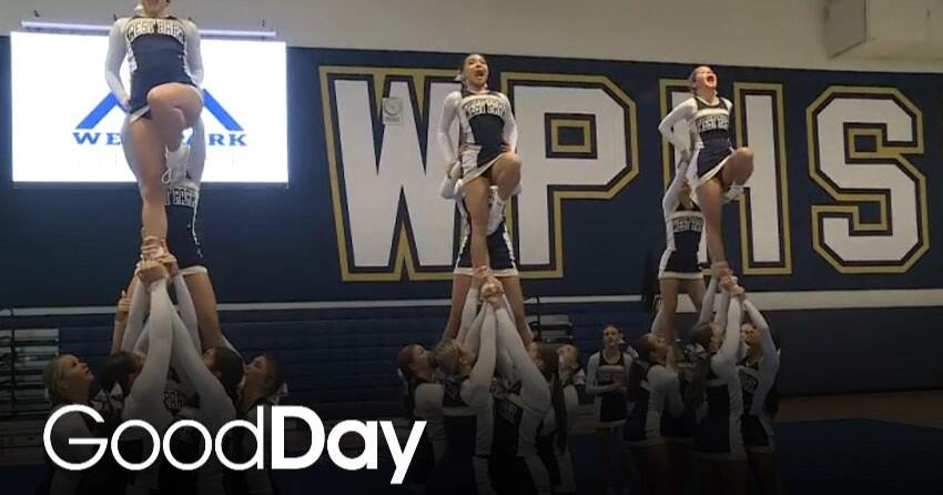 We're with the state champions, the West Park High cheer squad! - Good ...