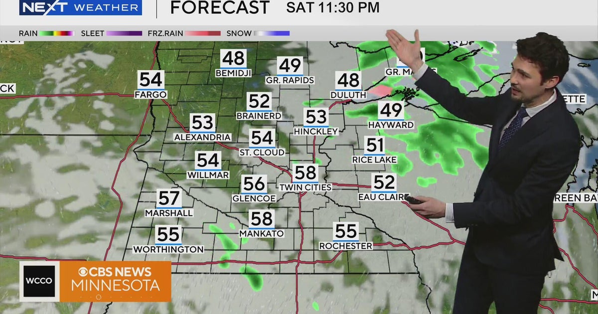 9 a.m. Minnesota forecast from May 1, 2026 | NEXT Weather - CBS Minnesota