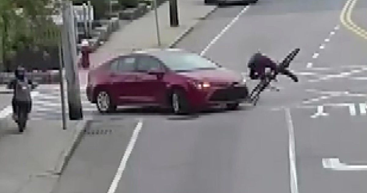 Video shows young bicyclist struck by car in Milford as police work to ...