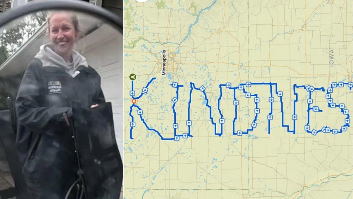 UK bicyclist embarks on 2,000-mile US ride on route that spells out ...