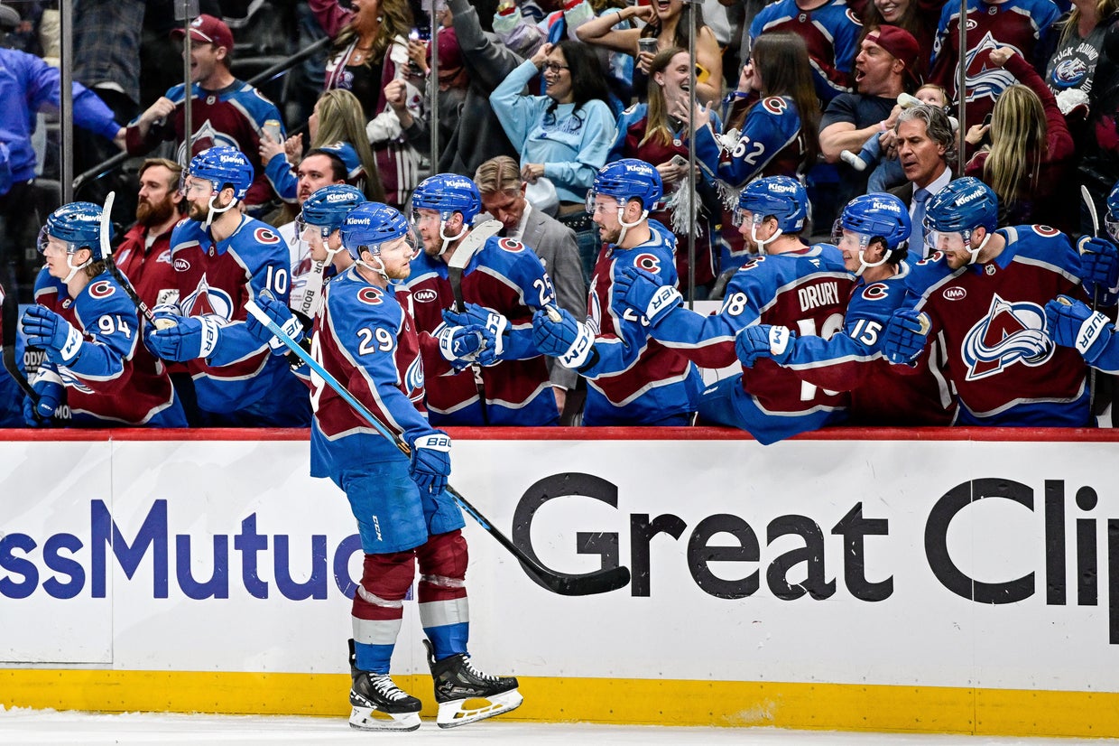 Schedule for Colorado Avalanche's Western Conference final games vs ...