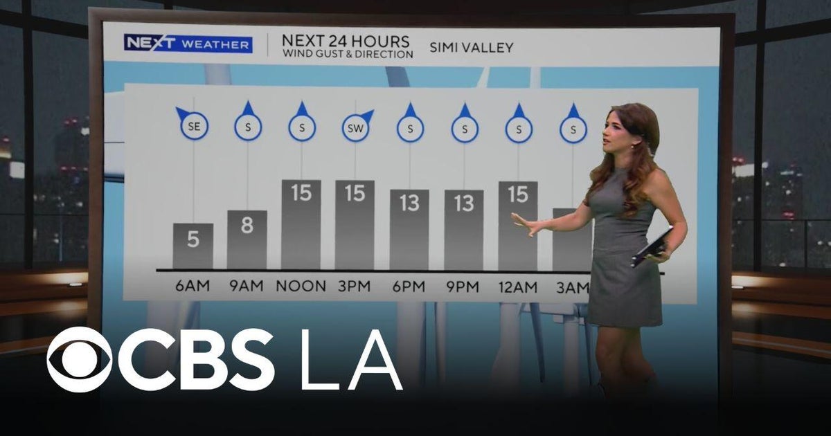 Chloe Carlson’s NEXT Weather forecast - CBS Los Angeles