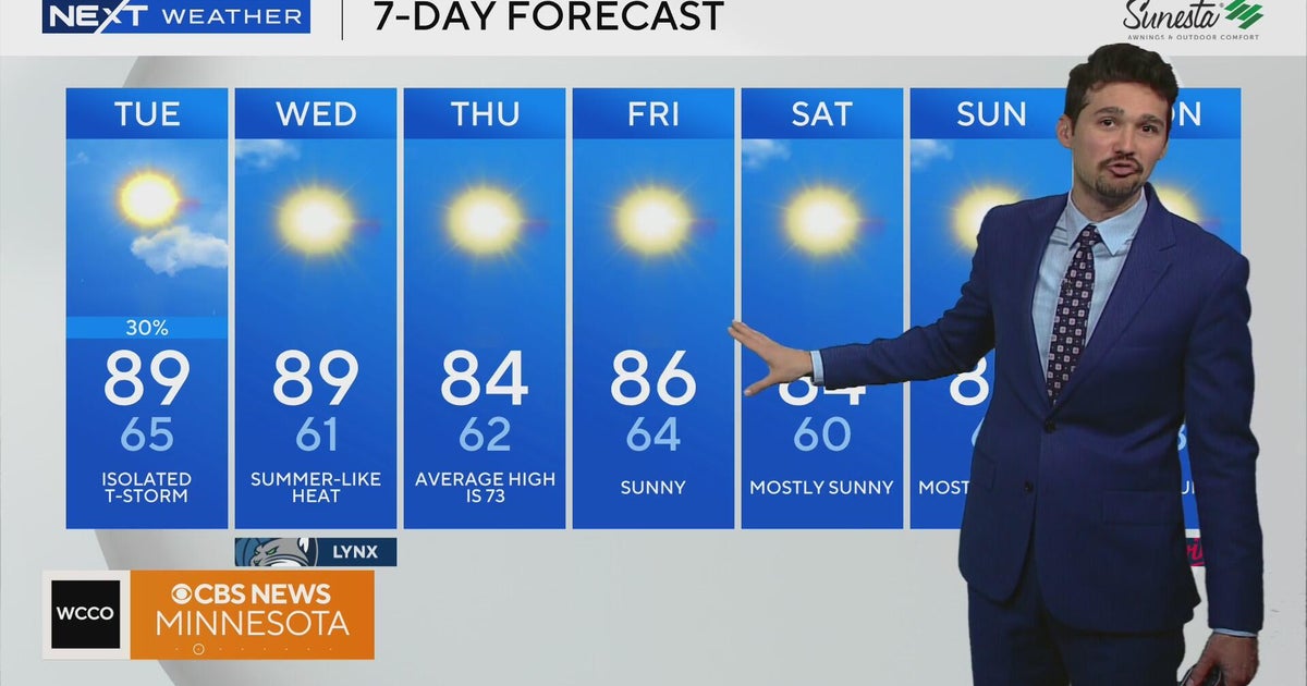 NEXT Weather: 6:30 a.m. report for Minnesota from May 26, 2026 - CBS ...
