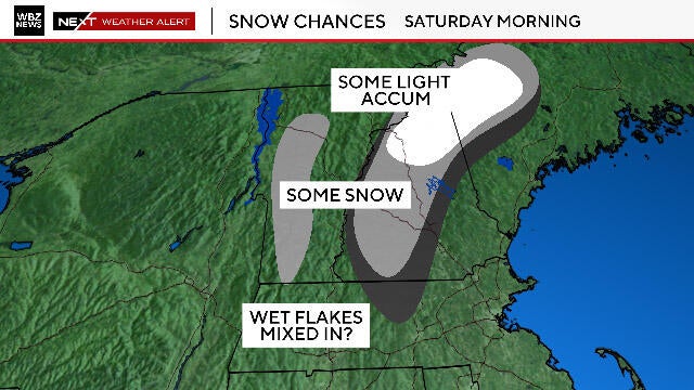 Snow in the weather forecast? Unusual storm could bring flakes to ...
